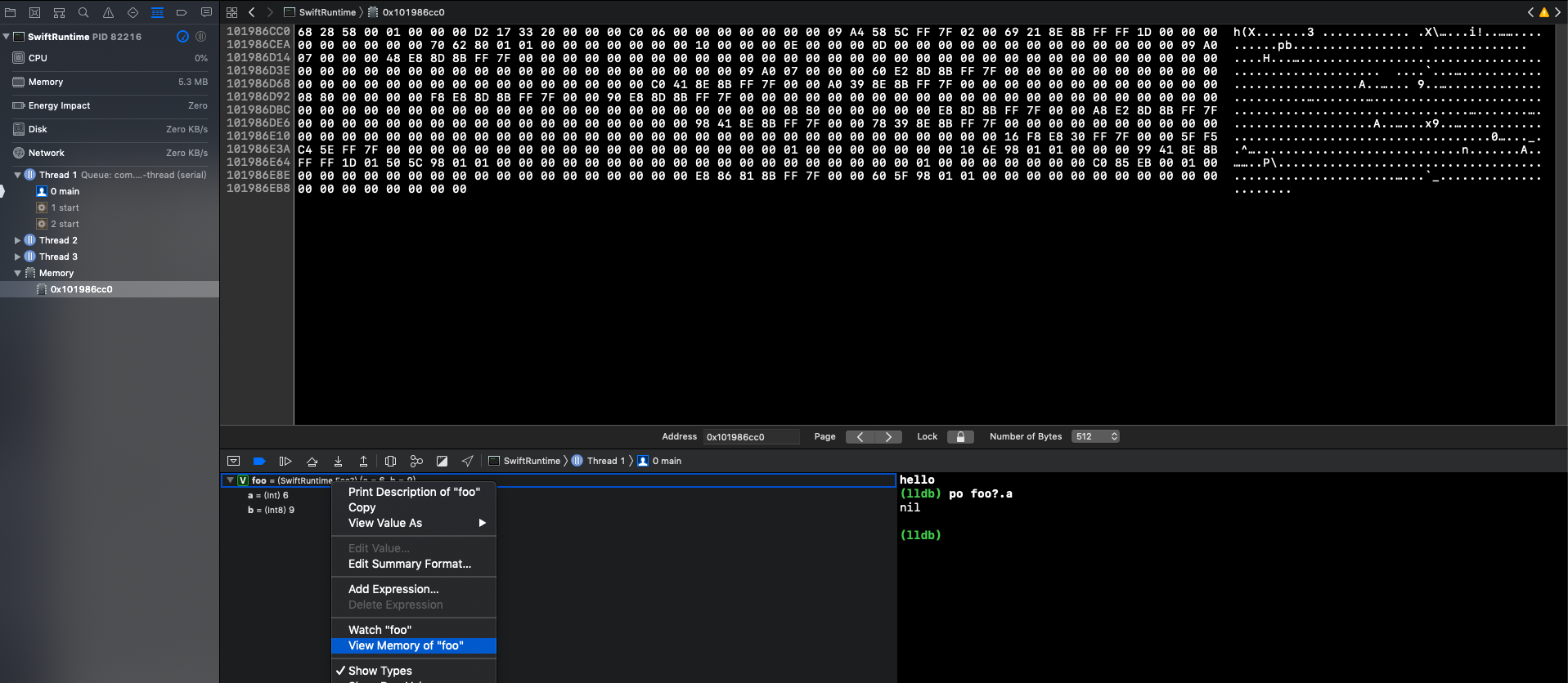 Swift内存布局 | Tanner Jin